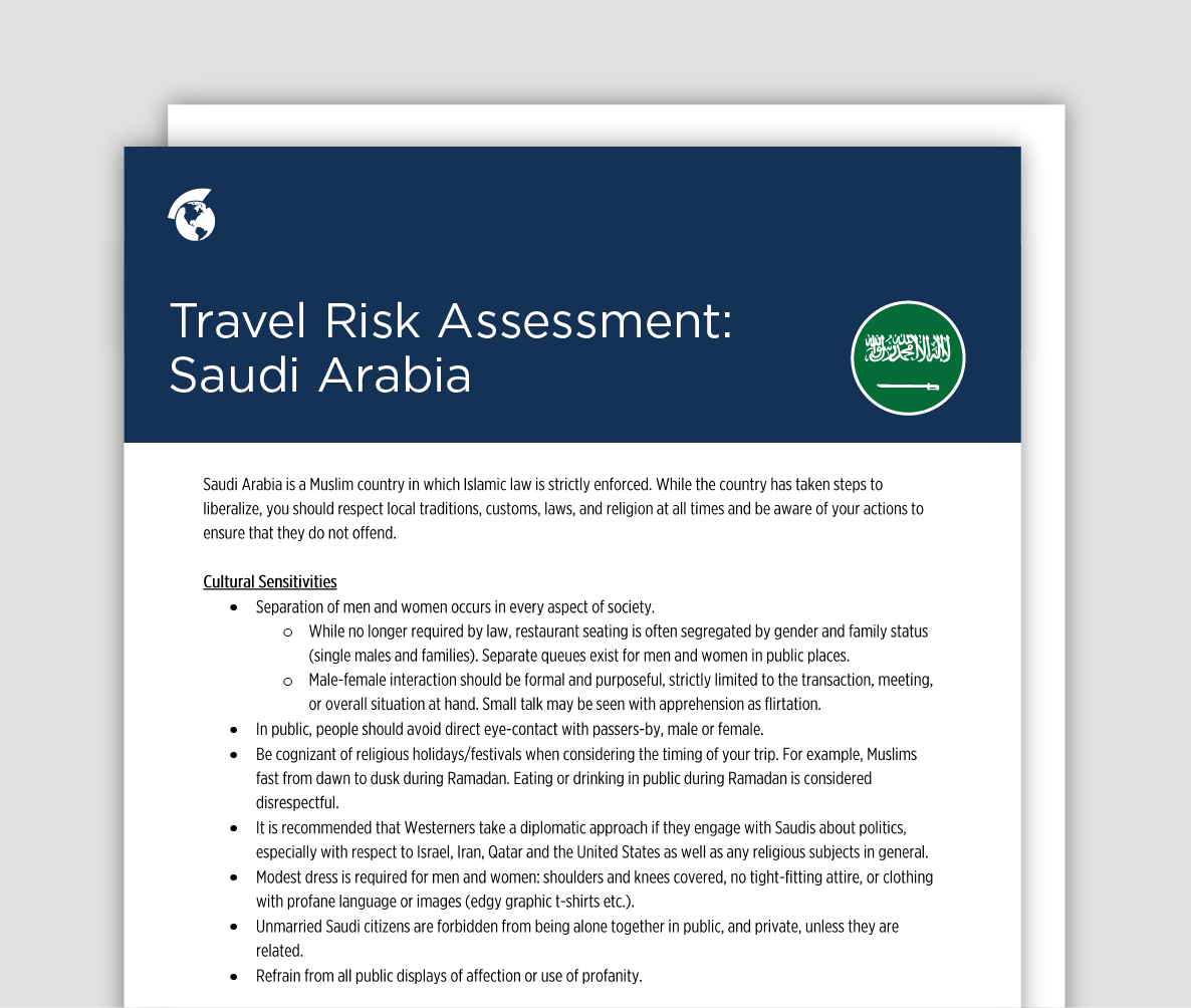 How to Create Effective Travel Risk Assessments for Work Trips